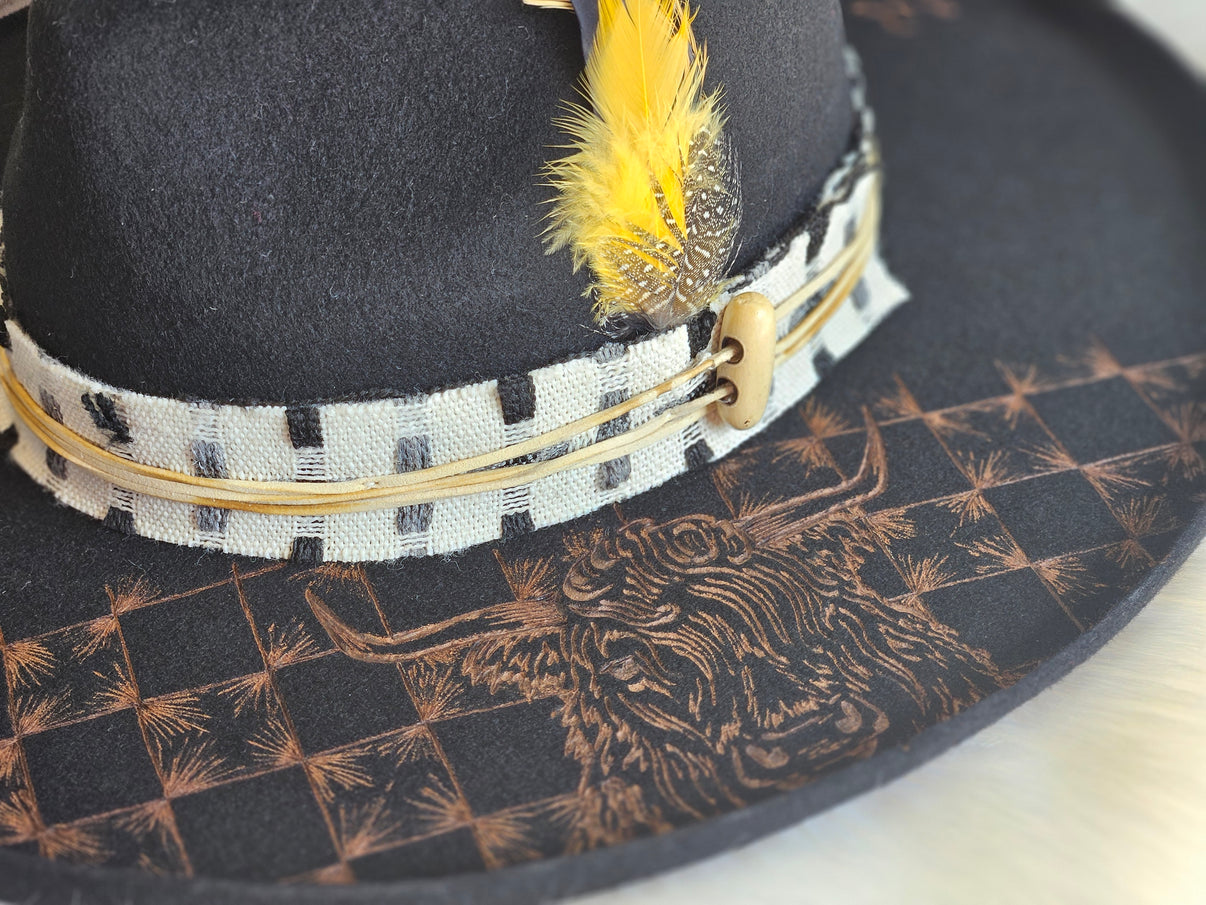 Highland Cow Checkerboard – Farm and Canvas